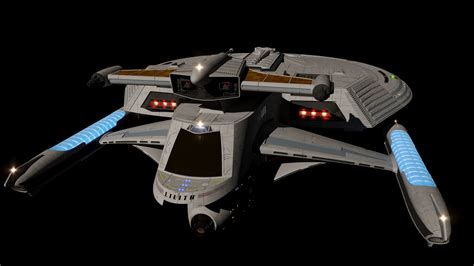 Lilith Class Federation Starship 3d Model Cgtrader