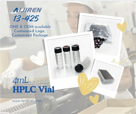 Laboratory Analytical 2ml 13 425 Amber Screw Thread Hplc Vial Cap Kit Packing Aijiren Vials For