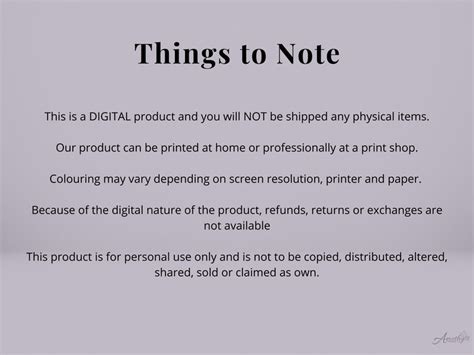 Daily Overview Printable Planner Insert Digital Download A5 Half