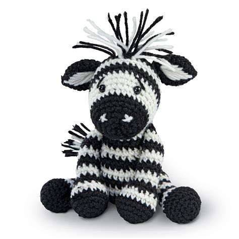 Intermediate Zebra Amigurumi Crochet Kit By Loops And Threads® Michaels