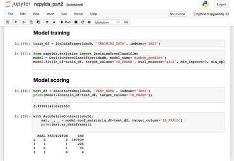Paweł Mróz On Linkedin Netezza In Database Analytics In Python — Part