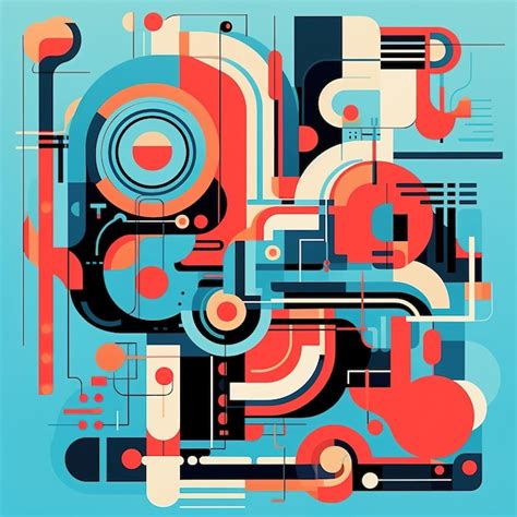 Premium Ai Image Minimalistic Abstract Pattern Background With A Clean Design Premium Ai Image Minimalistic Abstract Pattern Background With A Clean Design