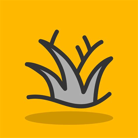 Desert Grass Vector Icon Design 20107575 Vector Art At Vecteezy