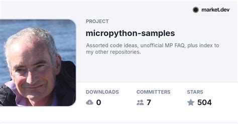 Micropython Samples Ecosystem Directory Market Dev