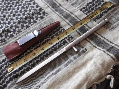 Trench Dagger Windlass Knife Removable Hilt Screws British Soe Division