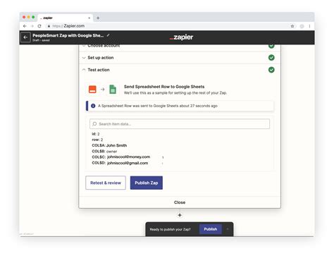 Automating Your Workflow Connecting Your Zapier Account PeopleSmart