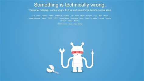 Twitter Goes Down Early Tuesday The Two Way Npr