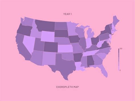 Animated Choropleth Map Days Of Charts By Jene Tan On Dribbble Choropleth Map Typography
