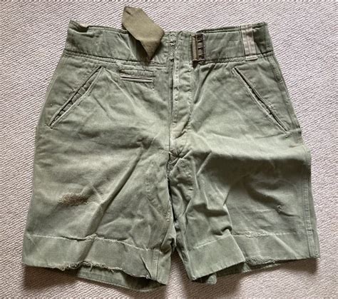 Ww2 German Army Tropical Afrika Heer Shorts 1941 Original North Africa