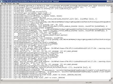 Exchange Proxy Settings And WinHttp Tracing Icewolf Blog