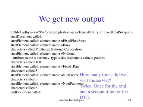 Ppt Java And Xml Dom And Sax Powerpoint Presentation Free Download Id 3817372