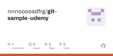 Github Nnnoooosdfrggit Sample Udemy