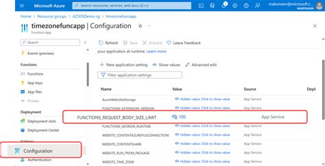 Azure Functions Tips Change The Limit For The Size Of Body In A