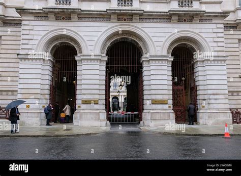 London Uk The Exterior View To The Foreign Commonwealth And