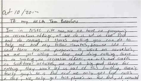 How To Write A Jail Inmate A Letter Alt Writing