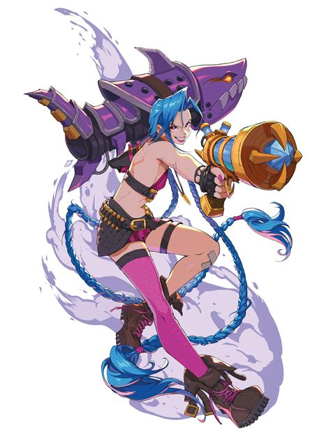 金克丝 插画 幽灵疾步 Ghostoact