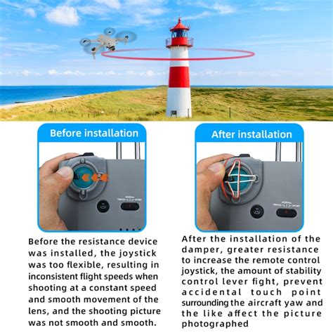 Rcstq 원격 제어 스틱 댐퍼 조이스틱 고정 브래킷 Dji Mavic Air 2 Air 2s Mini 2