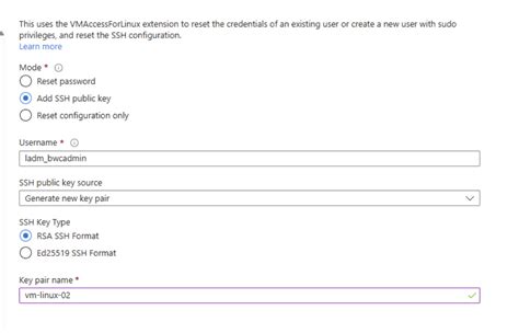 Azure Linux Ssh Authentication Configuring Ssh Keys