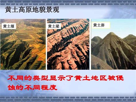 黄土塬梁峁川示意图 图库 五毛网