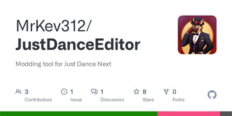 Github Mrkev312justdanceeditor Modding Tool For Just Dance Next