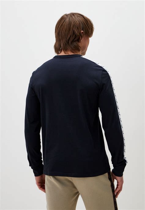 Лонгслив Fred Perry TAPED LONG SLEEVE, цвет: синий, RTLADN816501 ...