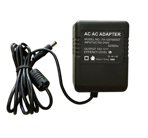 12 Volt Adaptörler :: 12V 1A AC Adaptör Trafolu 12 Volt 1 Amper AC-AC ...