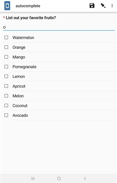 Hello Is There A Way To Use Autocomplete Appearance In Multiple Choice