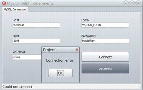 Mysql и Delphi подключение к серверу Mysql Digital Flame