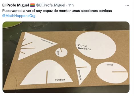 Take And Make Conic Sections Model Mathhappens