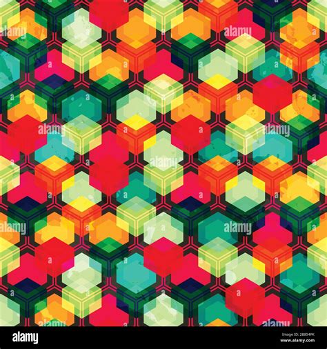 Grid Colored Stock Vector Images Alamy