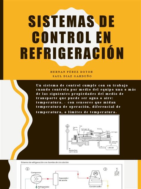 Sistemas De Control En Refrigeración Pdf Presión Bomba