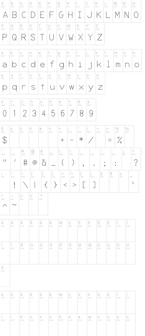 Secret Code Font
