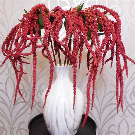 Artificial Amaranthus Red Artificial Flowers