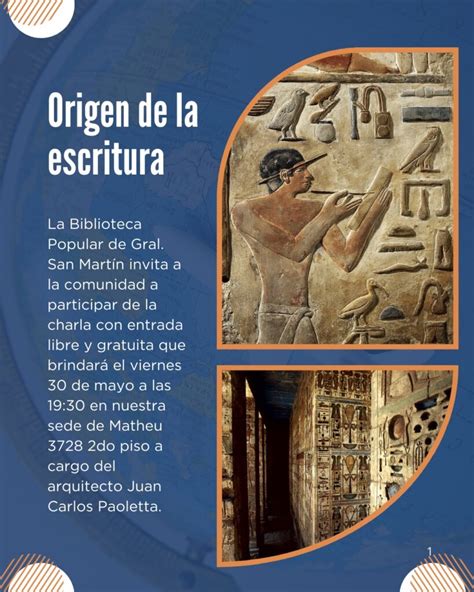 El Origen De La Escritura Biblioteca Popular