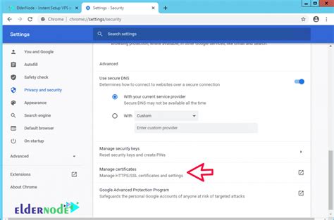 How To Install Root Certificate In Google Chrome Eldernode Blog