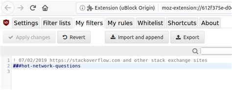 Review Ublock Origin Ad Blocker Extension
