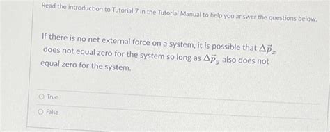 Solved If There Is No Net External Force On A System It Is Chegg Com