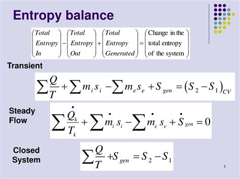 Ppt Entropy Balance For Open Systems Powerpoint Presentation Id 545550