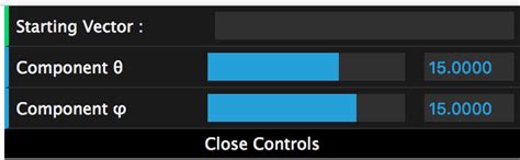 Javascript Display Floating Point With Starting Values In Datgui