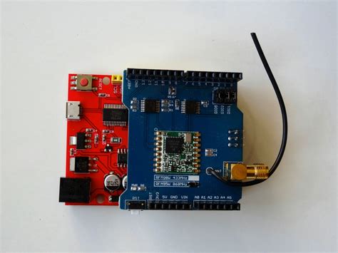 arduino and visuino long distance remote light sensor with rfm95w