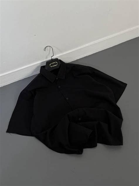 پیراهن مردانه مشکی کد 218506