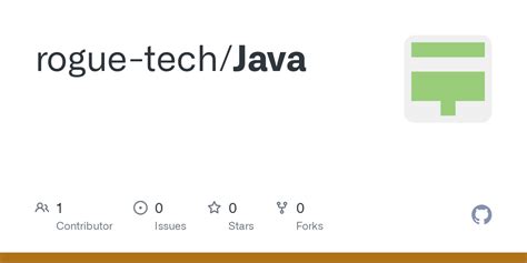 Github Rogue Techjava