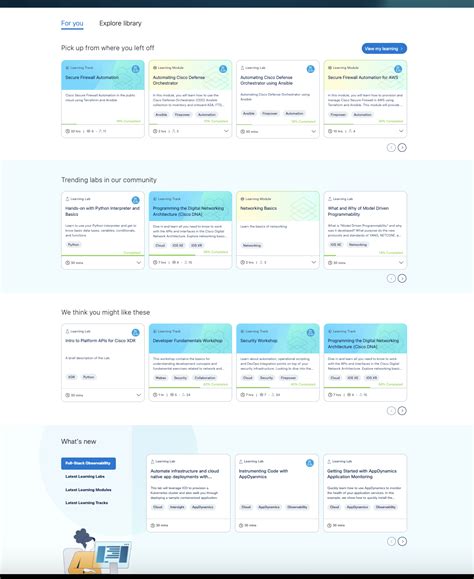 New Release Of Learning Labs Center Cisco Community