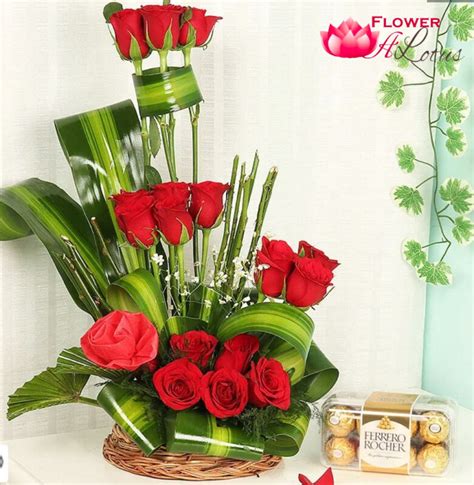 Coco Red Elan India S Best Florist Autumn Lotus