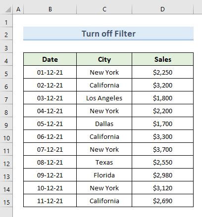 Excel Vba To Filter In Same Column By Multiple Criteria Methods