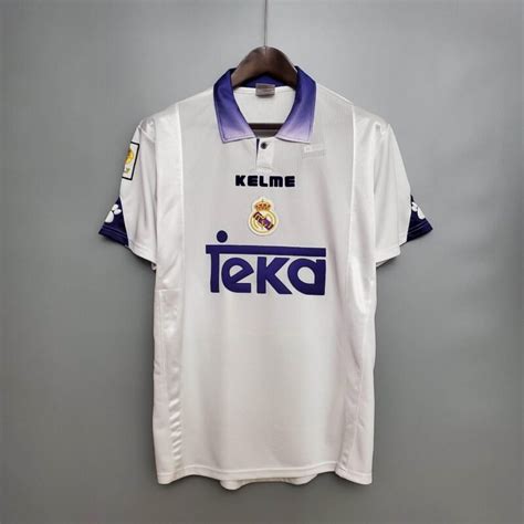 Camiseta Real Madrid I 9798 Hombre Retro Zona Camisetas