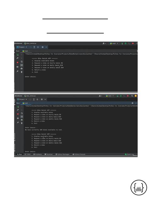 Bike Rental System Pdf