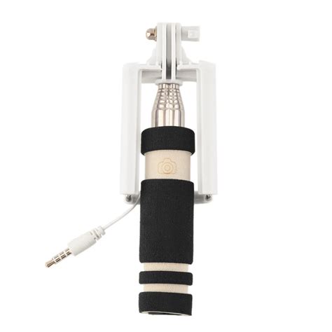 Mini Selfie Stick Color Wired Extendable Handhel Grandado