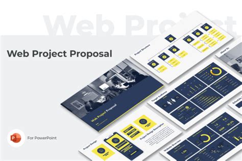 Web Project Proposal PowerPoint Graphic By JetzTemplates Creative Fabrica