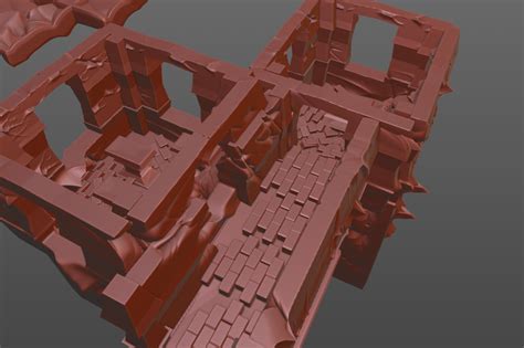 3d Environment Modeling Rendering — Polycount